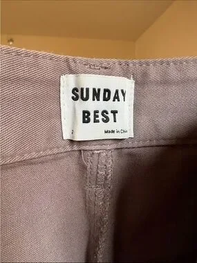 Sunday Best | Pants & Jumpsuits | Aritzia Sunday Best Wideleg Cotton ...